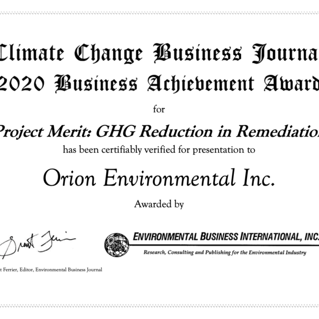 Blog | Orion Environmental Inc.